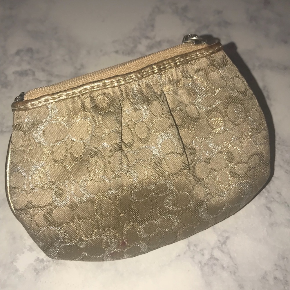 Coach Signature Coin Purse - Gem